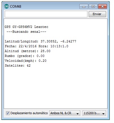 Tutorial Arduino: Modulo GPS GPS6MV2 – Leantec.ES