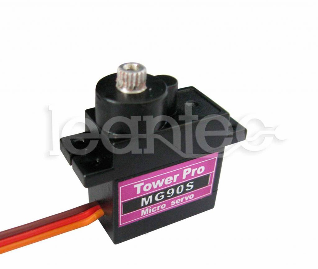 Servo MG90S. Micro Servo | Leantec.ES